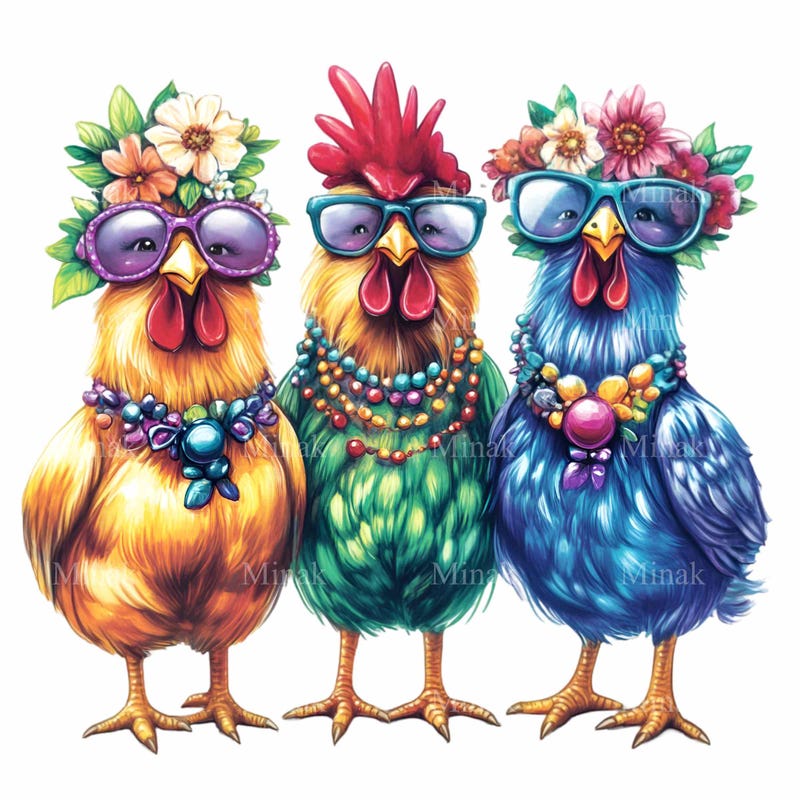 Rooster Crown - Etsy