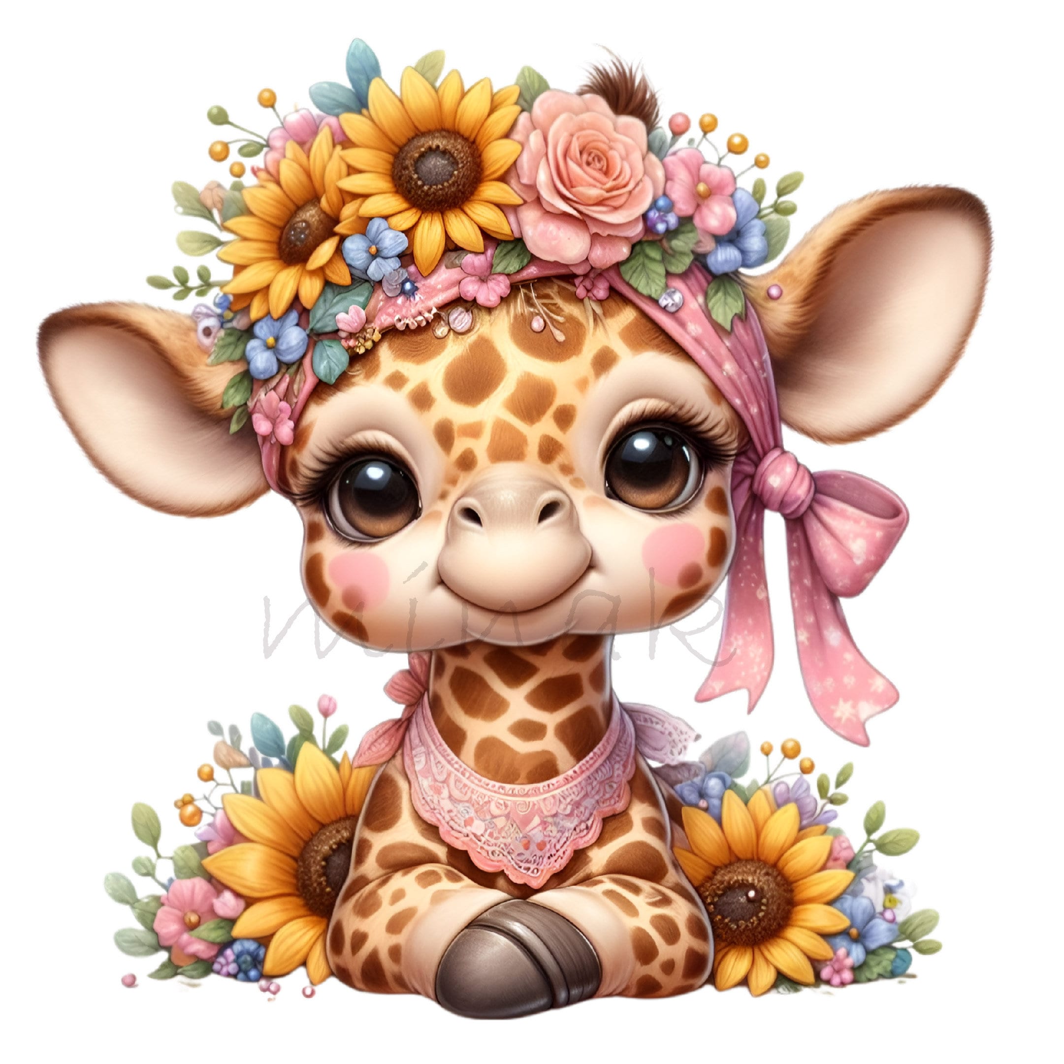 Cartoon Girl Giraffe Pictures