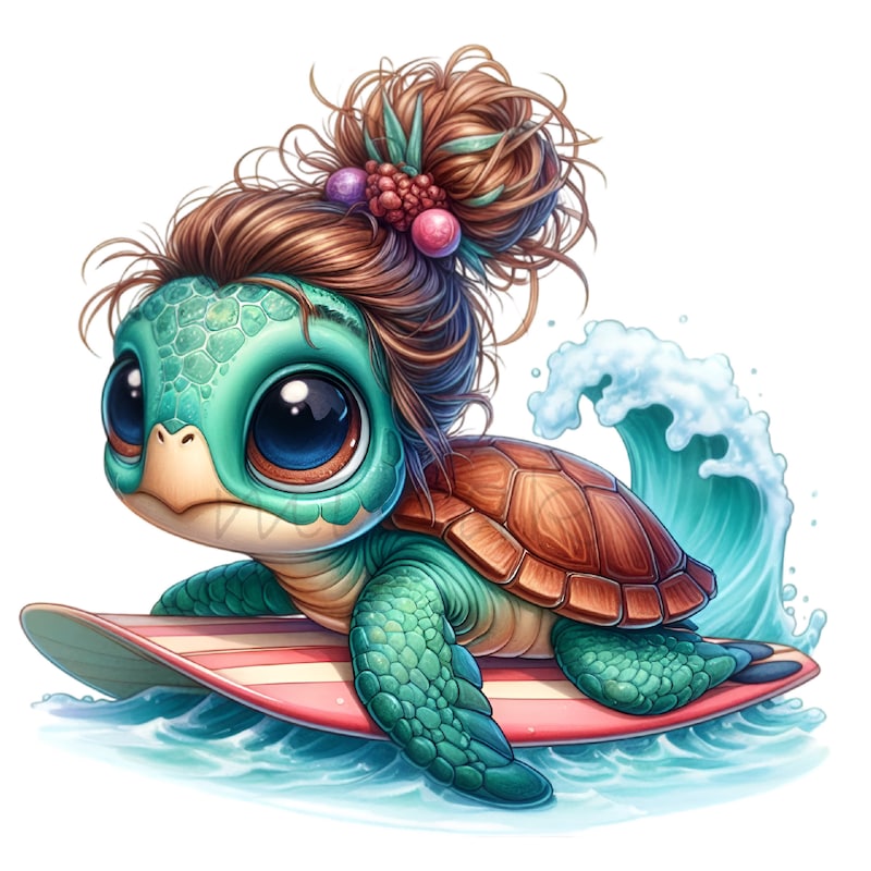 Whimsical Turtle - Etsy