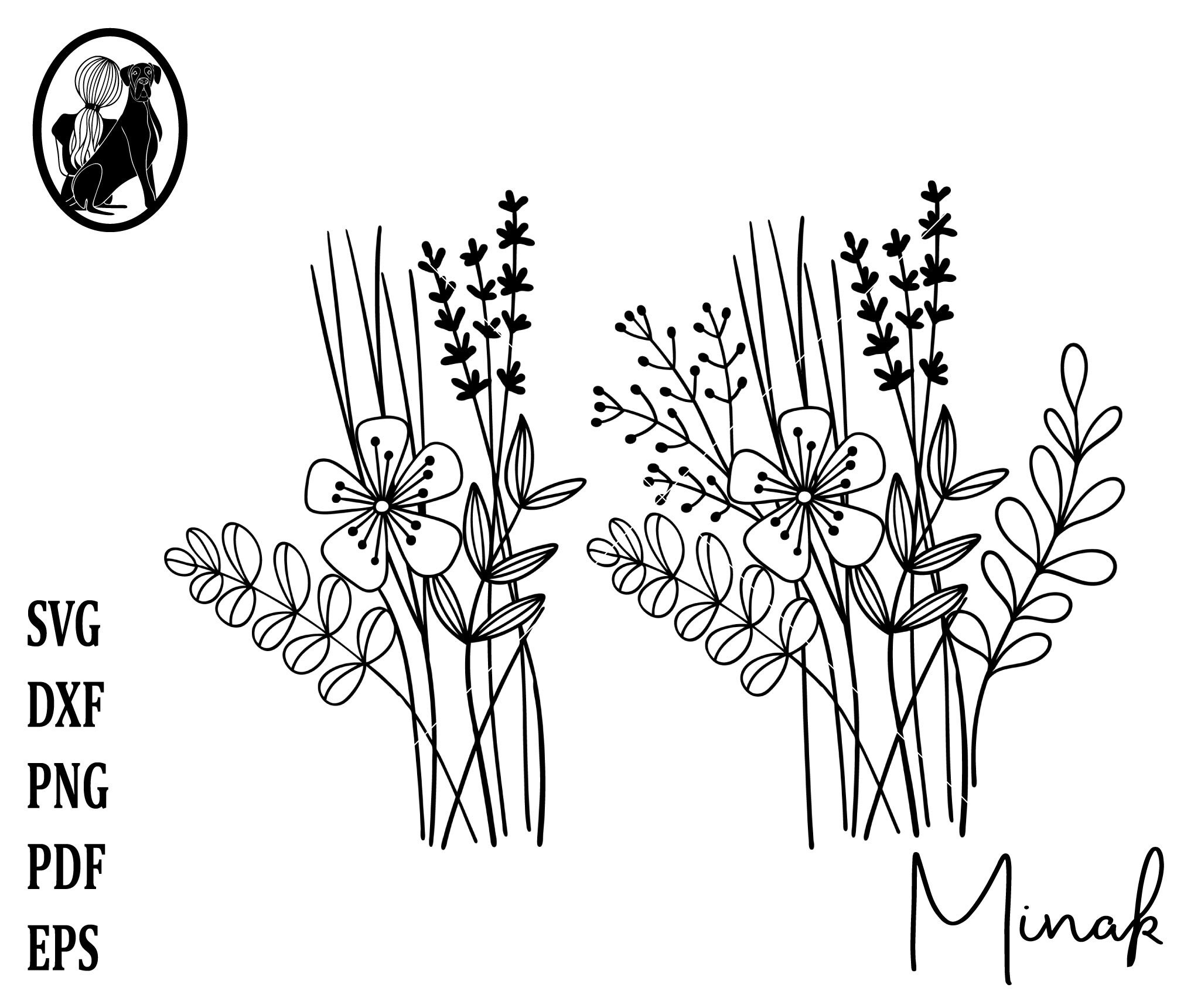 Wildflower s Svg T shirt Design Daisy Svg Botanical Bouquet Svg Garden wildflower-s-svg-t-shirt-design-daisy-svg-botanical-bouquet-svg-garden
