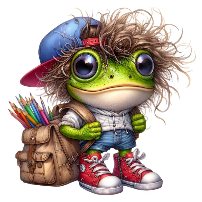 Frog Backpack - Etsy