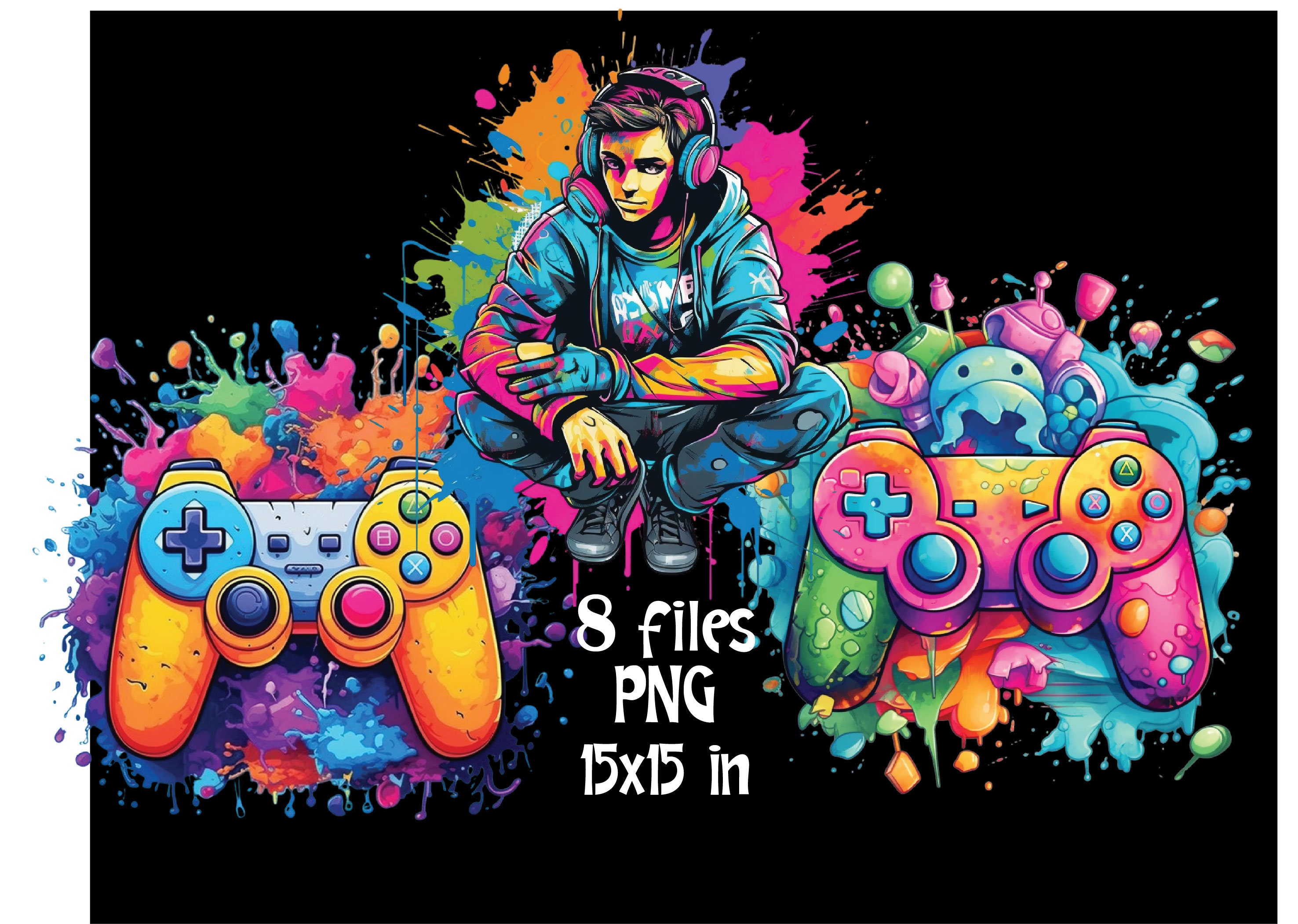 Play Video Games Clip Art