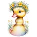 Duckling Clipart Bundle PNG, 12 Watercolor Baby Duck Clip Art ...