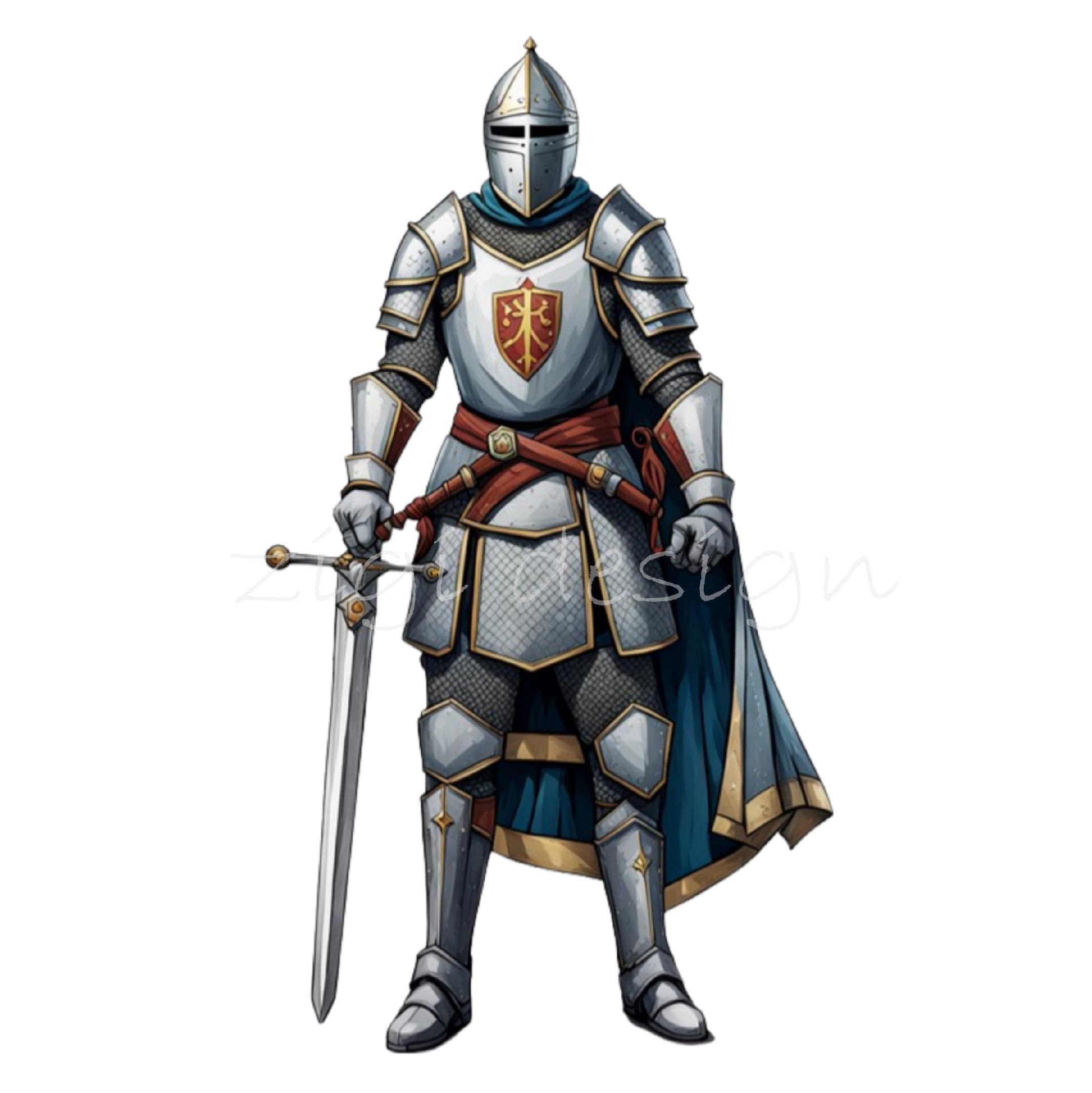 Ridder Zwaard Clipart