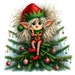 15 PNG Christmas Tree Elf Clipart – Cute Holiday Elf PNG – Kids ...