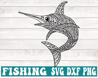 Swordfish Art File - Etsy