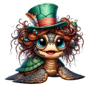Sea Turtle Clipart, Sea Turtle Png, 15 Messy Bun Clipart, Funny Clipart ...