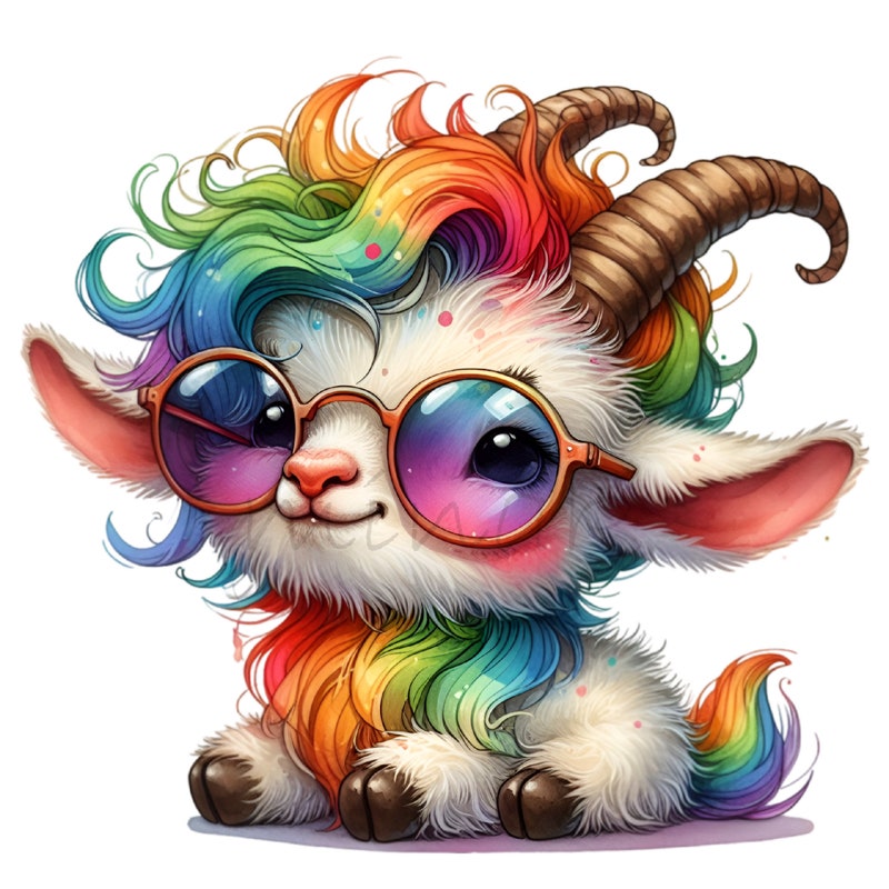 Show Goat Clip Art - Etsy