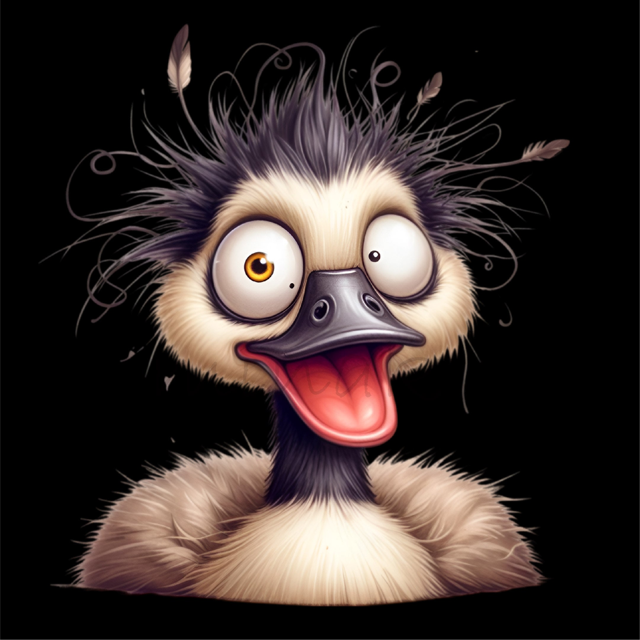 Goose Clipart, Funny Bird Clipart, 14 PNG Cute Canadian Goose Comics ...