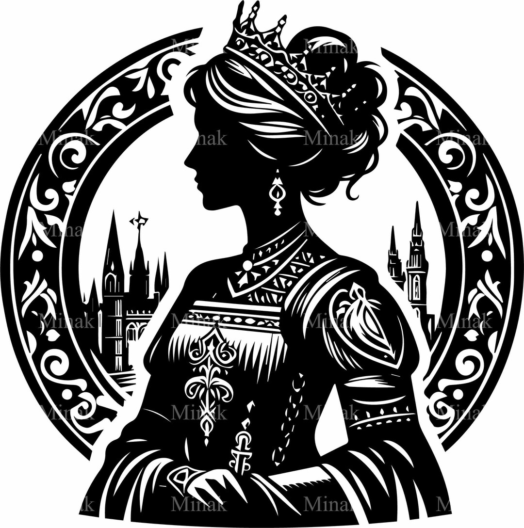 Queen Silhouette Printable Free