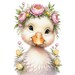 Duckling Clipart Bundle PNG, 12 Watercolor Baby Duck Clip Art ...