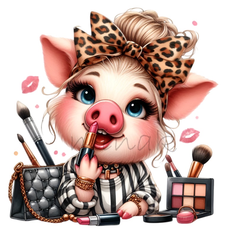 Leopard Makeup Stencil - Etsy