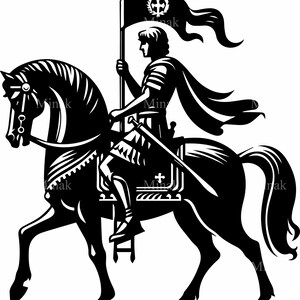 6 SVG Alexander the Great SVG Cut File | Ancient Warrior on Horse ...