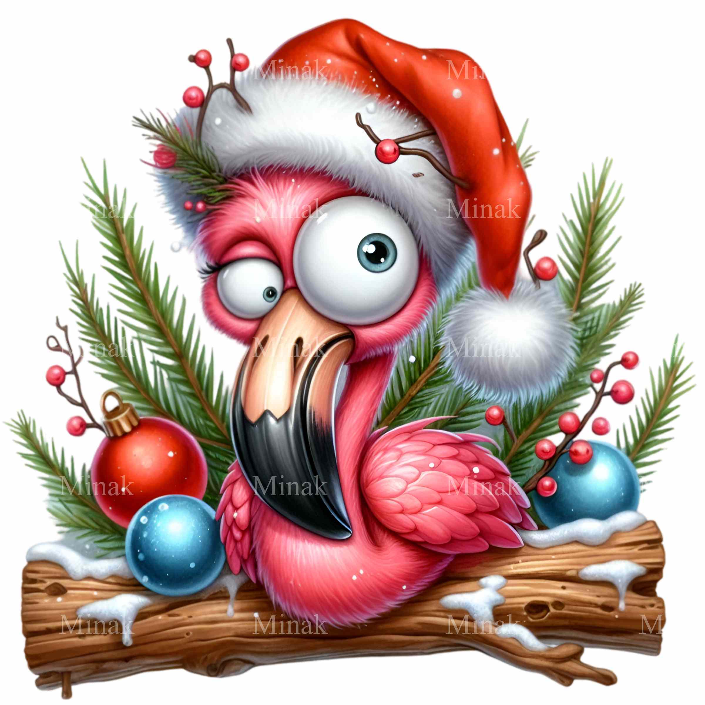 12 PNG Angry Flamingo Clipart – Grumpy Holiday Bird PNG, Funny ...