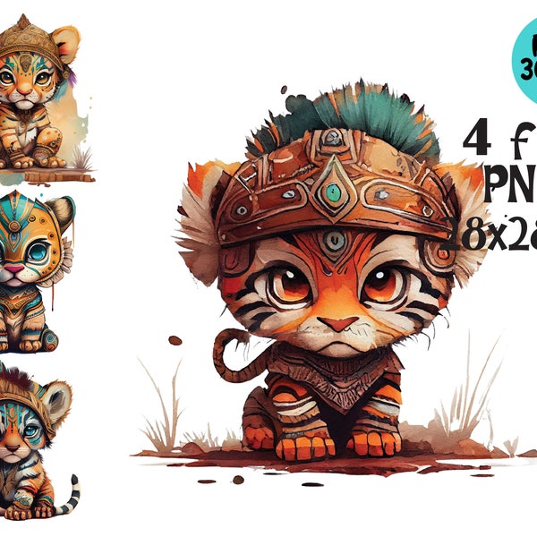 Tribal Watercolor - Etsy