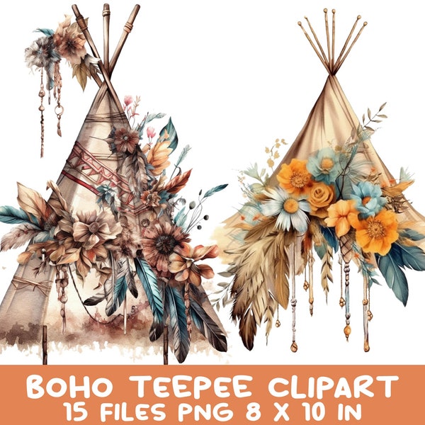 Tipi Clip Art - Etsy