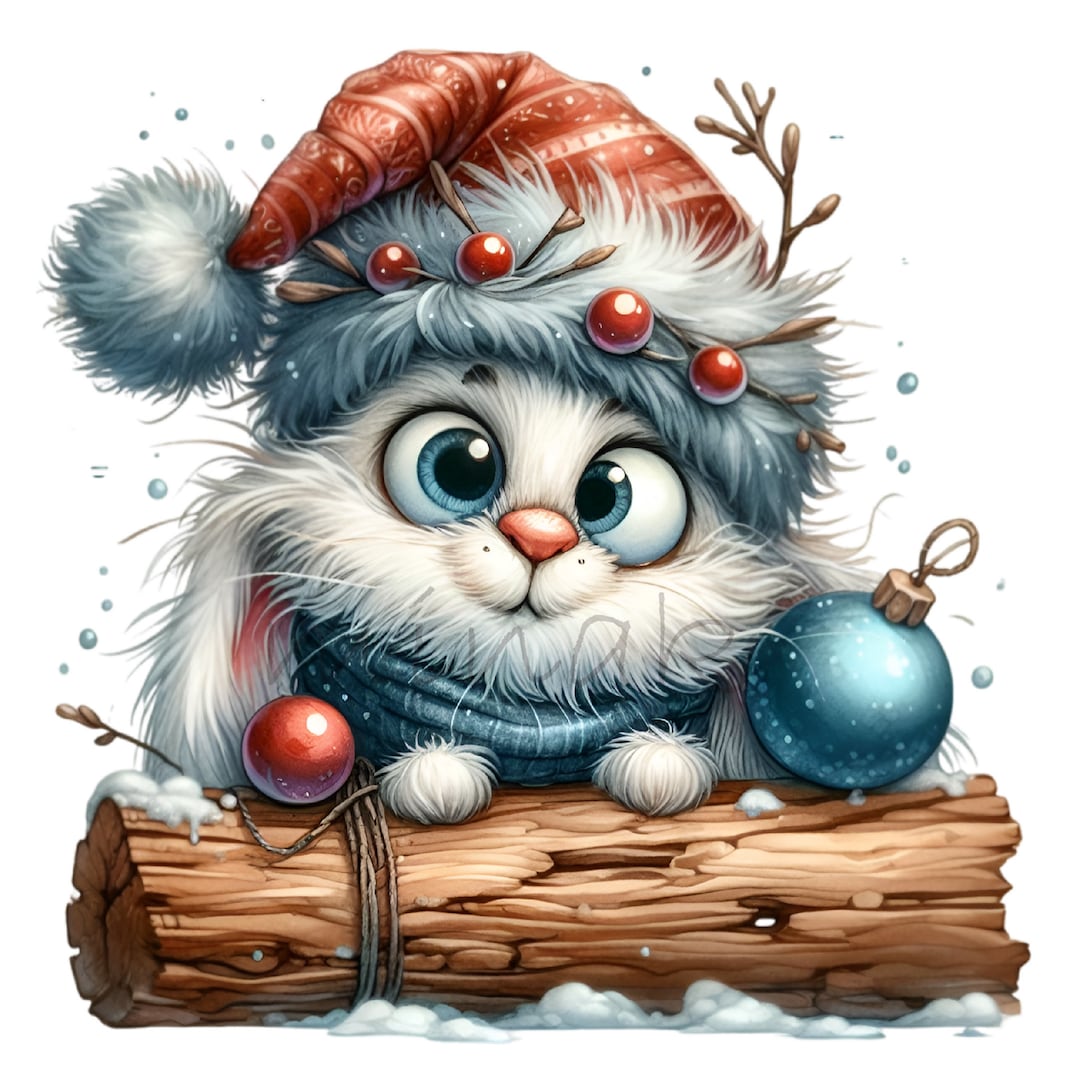 14 PNG Winter Bunny PNG – Christmas Rabbit Clipart – Cute Holiday ...