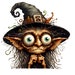 12 PNG Grumpy Witch Clipart, Halloween Cauldron Spooky Fantasy Gothic ...