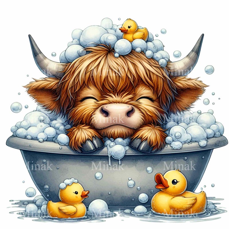 Rubber Duck Cow Svg - Etsy