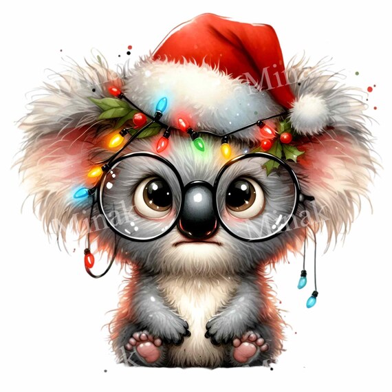 Simpatici Animali Natalizi Clip Art Simpatico Orsetto Clipart, Orso