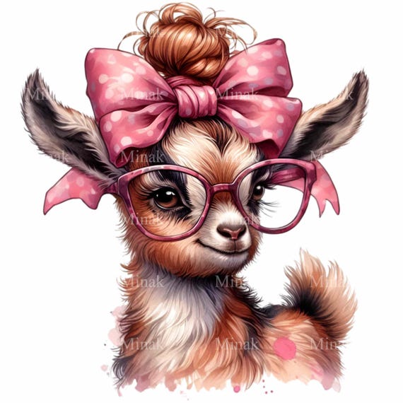 Linda Cabra Clip Art