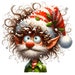 12 PNG Funny Elf Clipart – Christmas Elf PNG With Crazy Hair and Funny ...