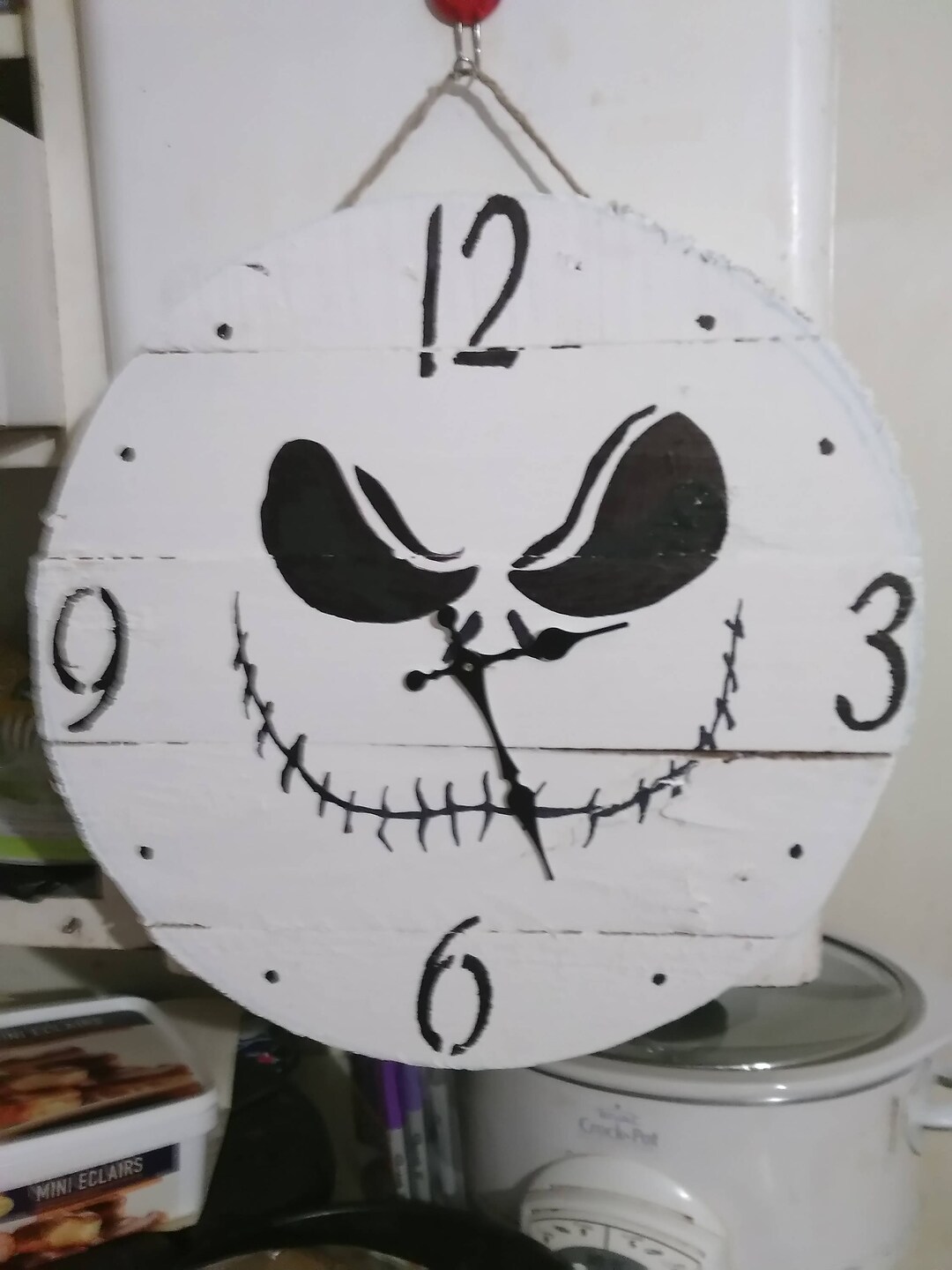 Jack Skellington Clock - Etsy
