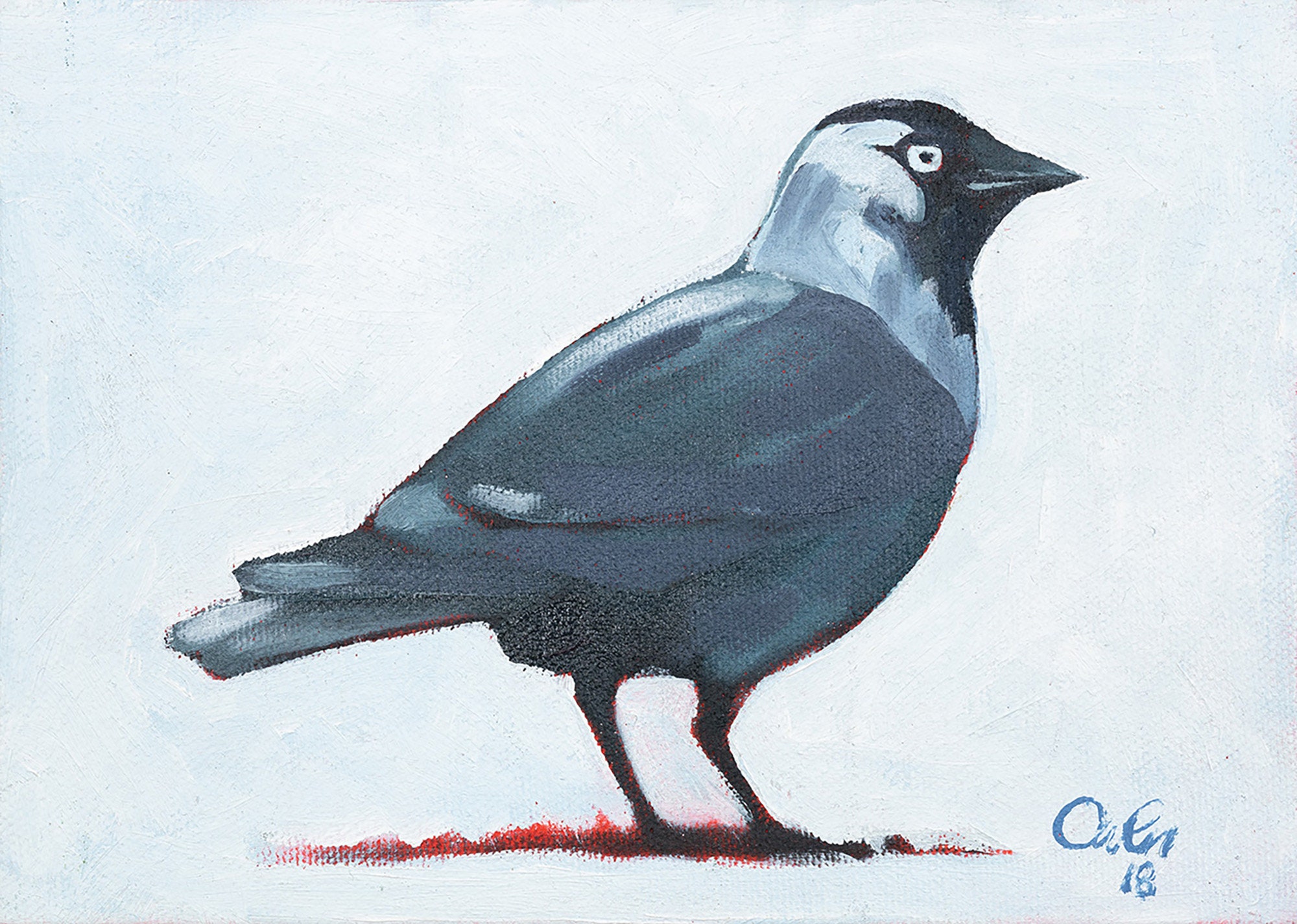 Jackdaw #3 - Ltd Edition Giclee Print - Etsy