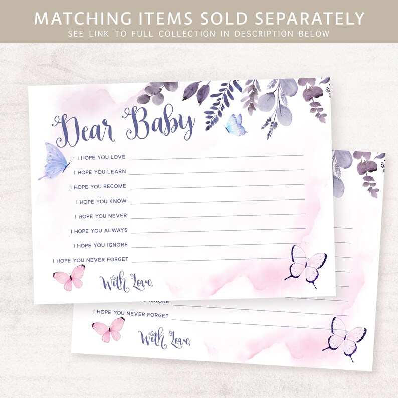 Butterfly Baby Shower Gifts Sign Girl Butterfly Gifts Sign - Etsy