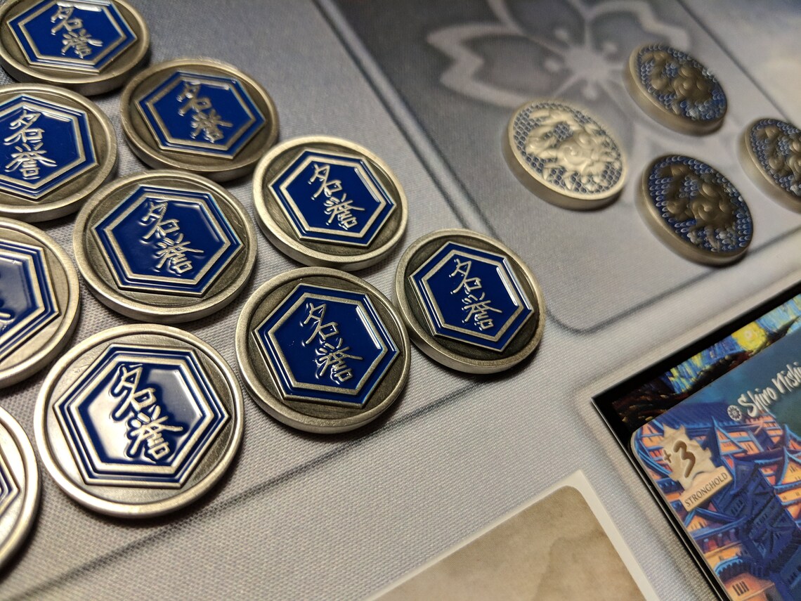 L5R Crab Fate & Honor Token Unofficial Metal Token for - Etsy