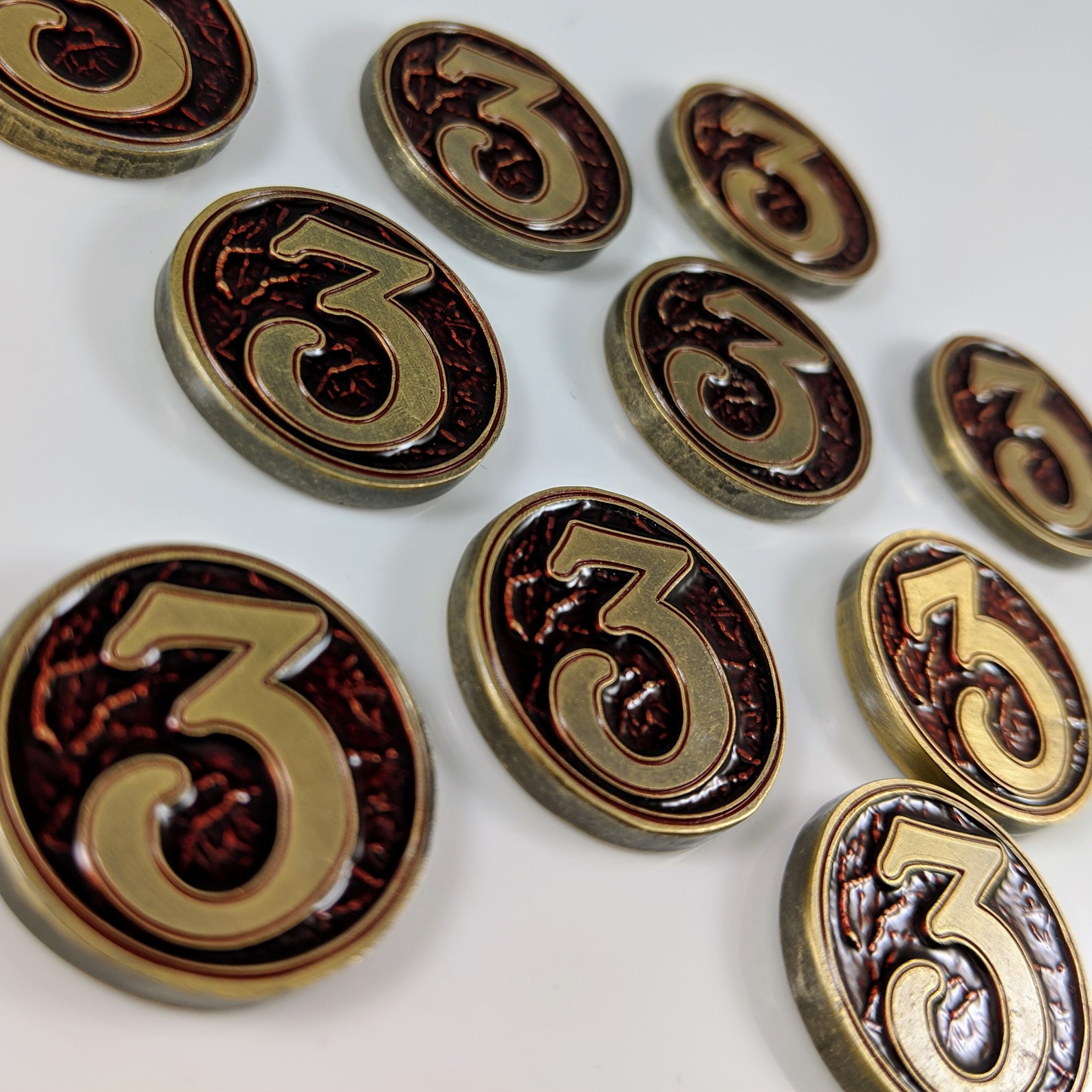 Arkham Metal Health: Wounded Heart Tokens Unofficial Luxury - Etsy