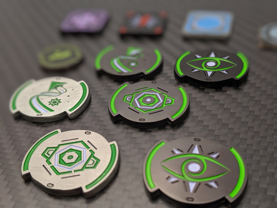 X-wing Metal Elite Maneuver - Evade, Focus, Calculate Token - Luxury ...