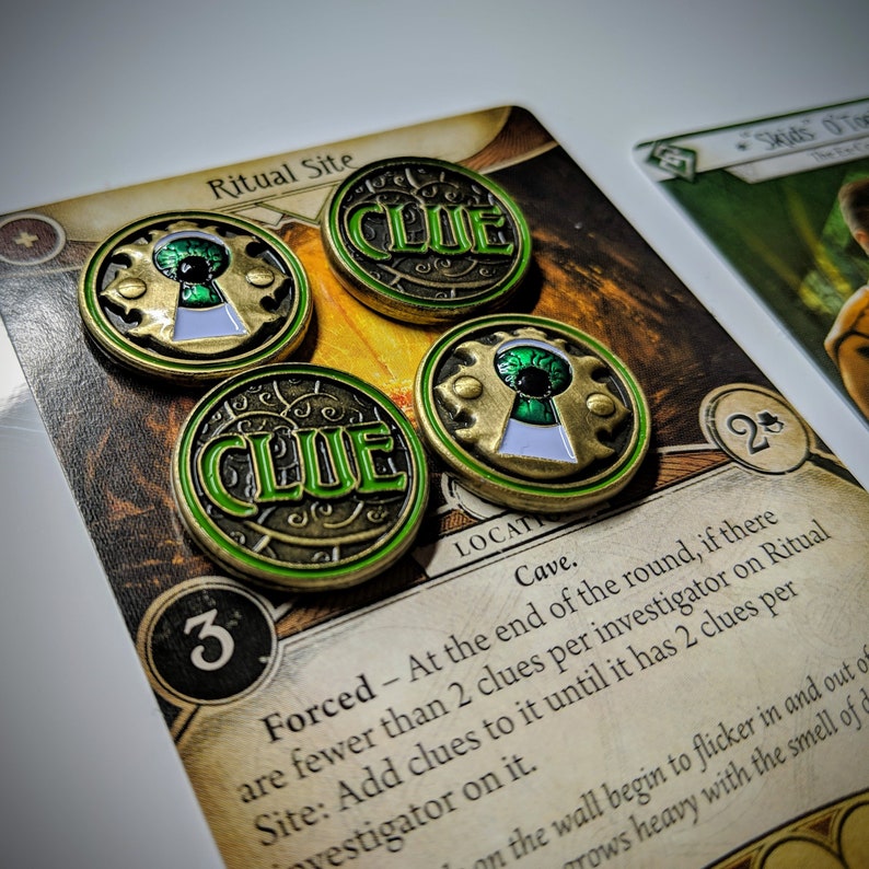 Arkham Metal Clue: Dreaded Discovery Single Unofficial - Etsy