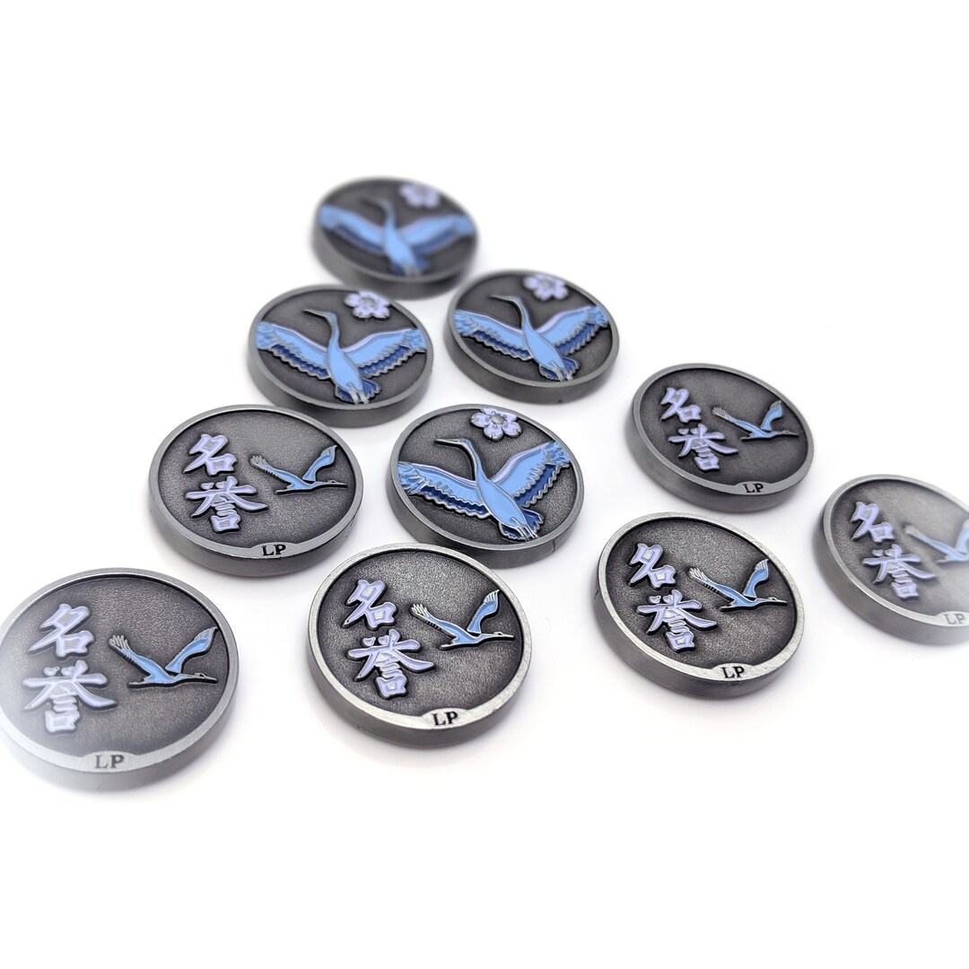 L5R Fate Solid Metal - Crane Resplendence and Diplomat - Unofficial ...