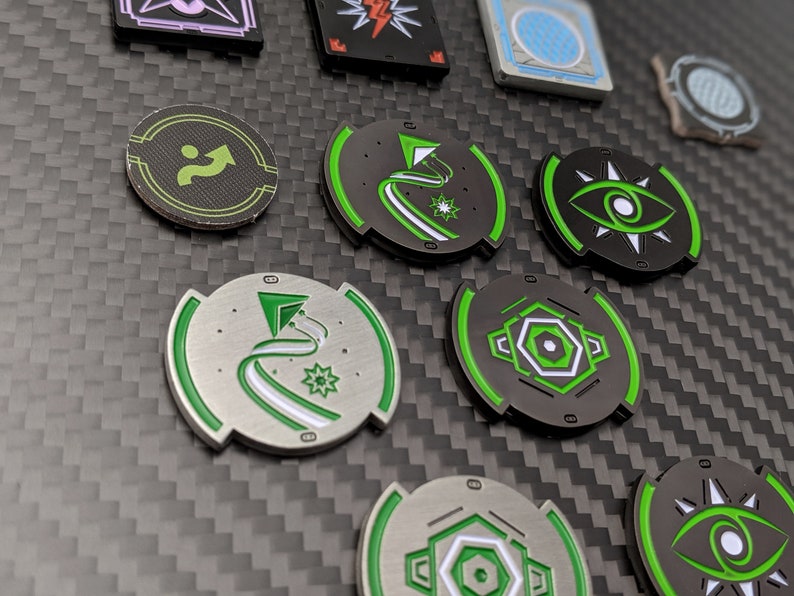 X-wing Metal Elite Maneuver - Evade, Focus, Calculate Token - Luxury ...