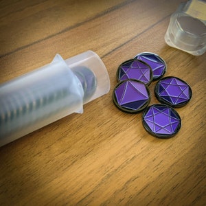Keyforge Aember: Remnants Metal Tokens - Unofficial Dark and Classic ...