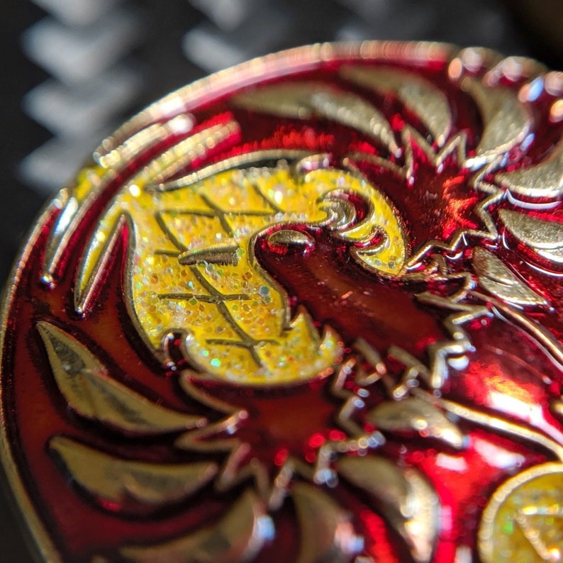L5R Phoenix Metal Fate Reignited and Scholar Luxury Tokens - Etsy