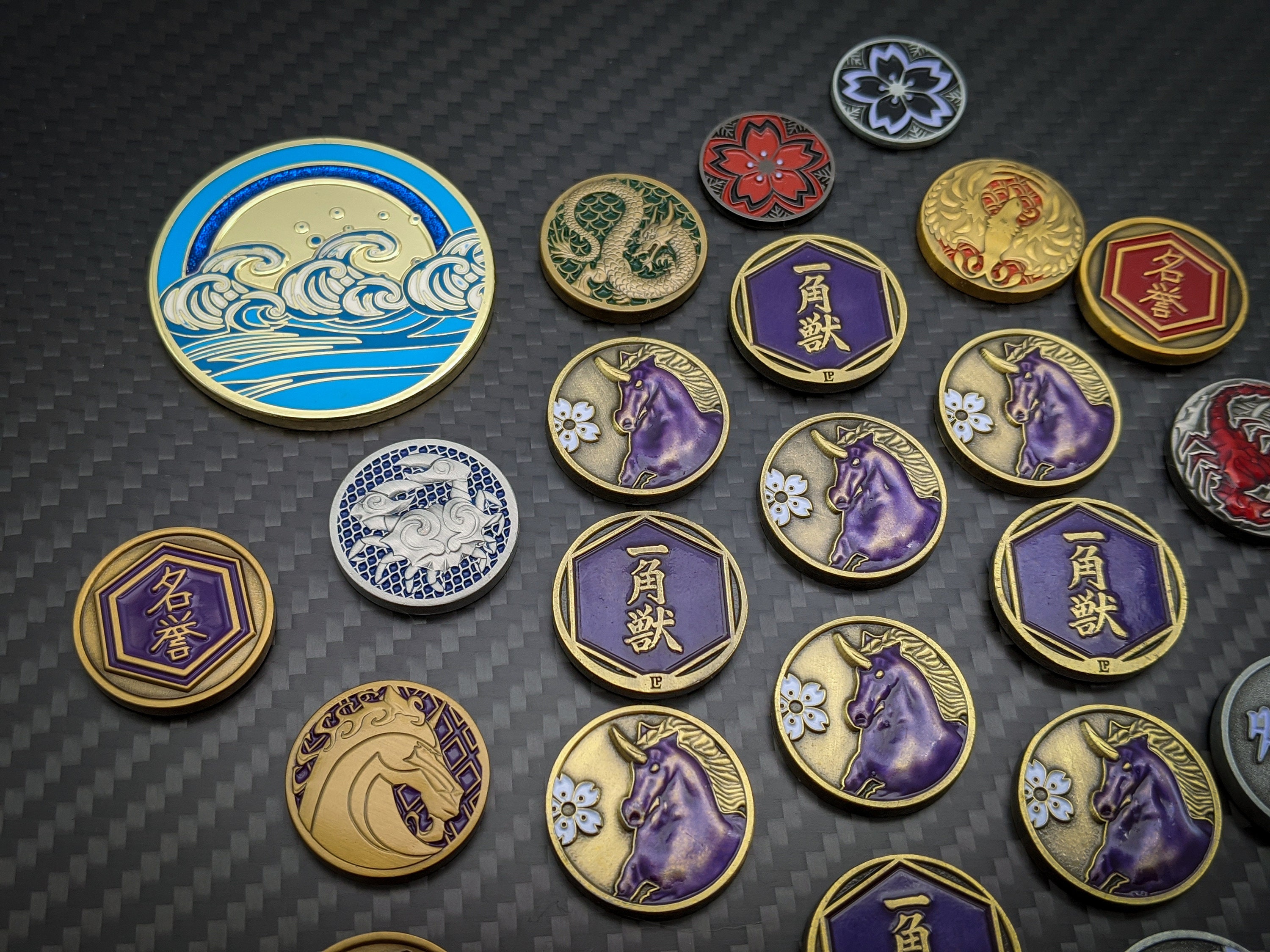 L5R Fate Solid Metal Unicorn Surging Spirit Unofficial | Etsy