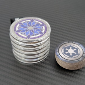 Legion Order Tokens - Brass Prize Gamepieces Compatible With Star Wars ...