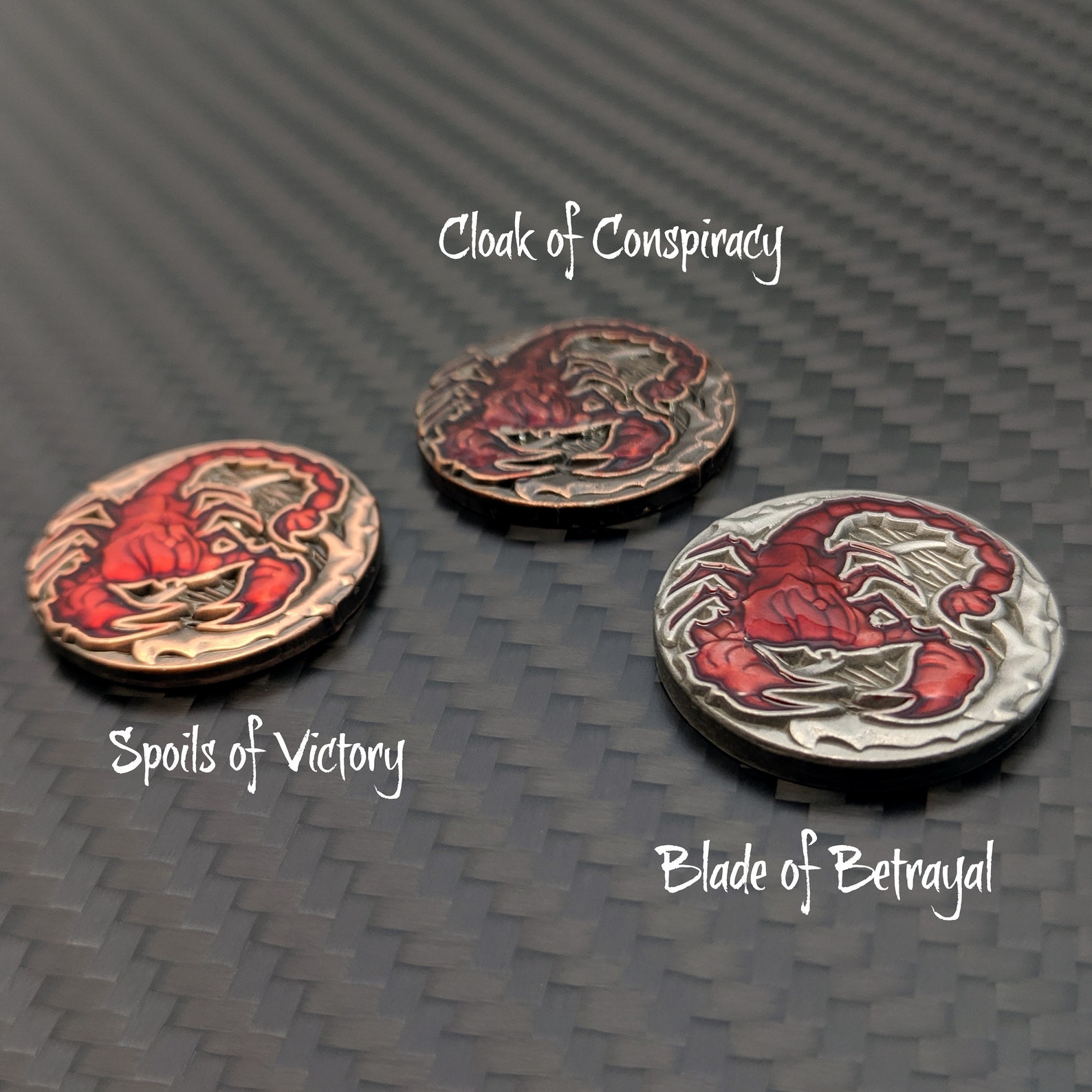 L5R Metal Fate: Scorpion Limited Edition - Unofficial LCG Luxury Fate ...