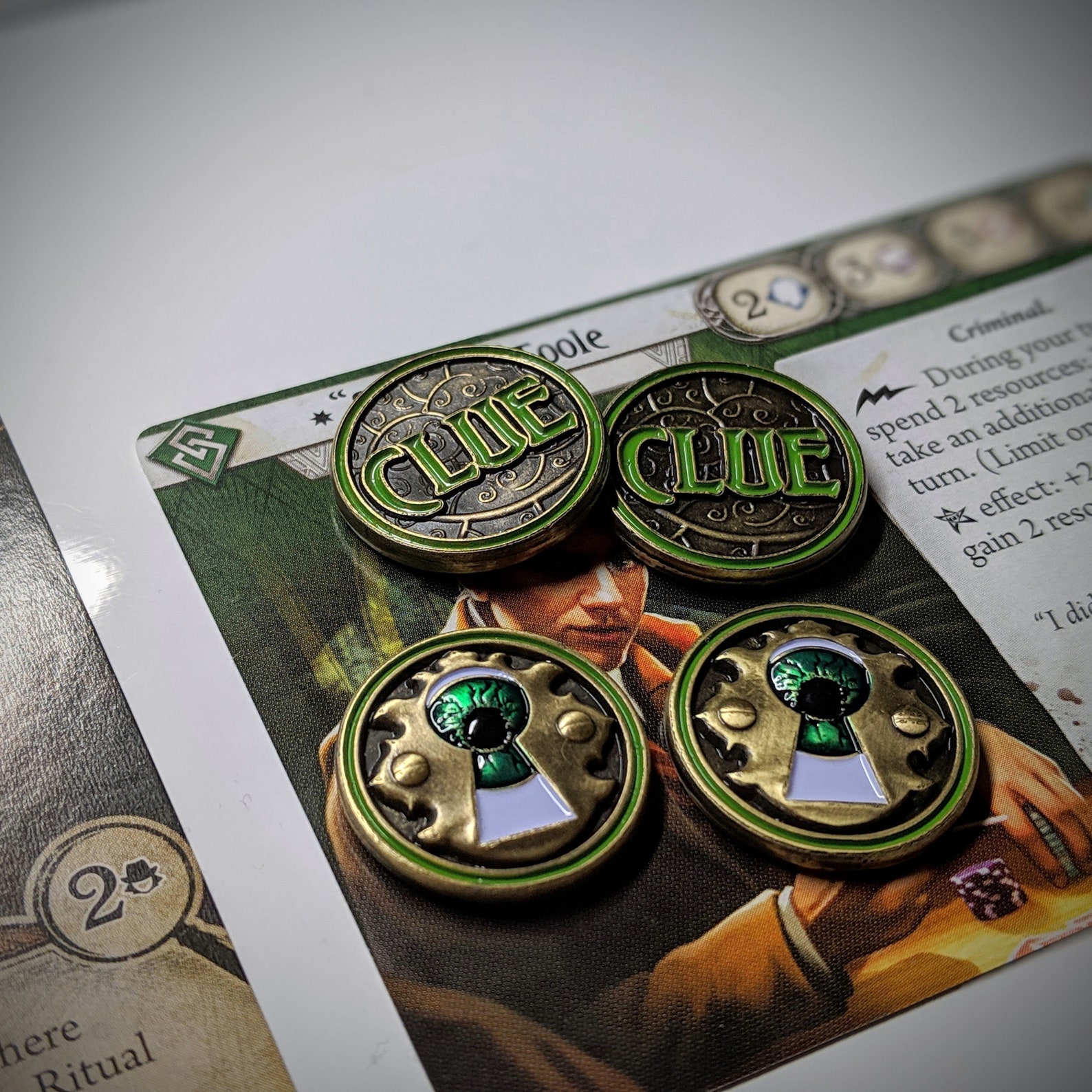 Arkham Metal Clue: Dreaded Discovery Unofficial Luxury Clue - Etsy