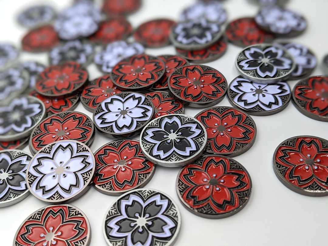Metal Tokens: Sakura Everlasting - Unofficial Game Pieces for Mtg, L5R ...