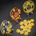 Keyforge Aember: Remnants Metal Tokens - Unofficial Dark and Classic ...