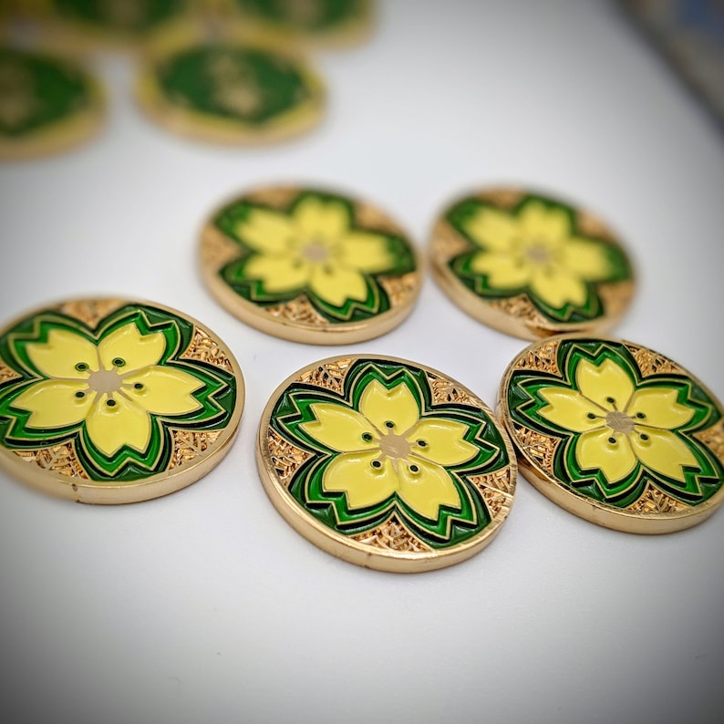 Metal Tokens: Sakura Everlasting - Unofficial Game Pieces for Mtg, L5R ...