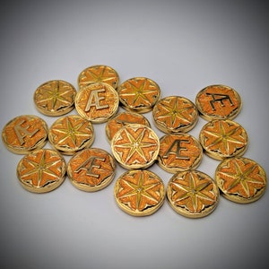 Keyforge Luxury Aember: Archonic Energy Metal Tokens - Unofficial ...