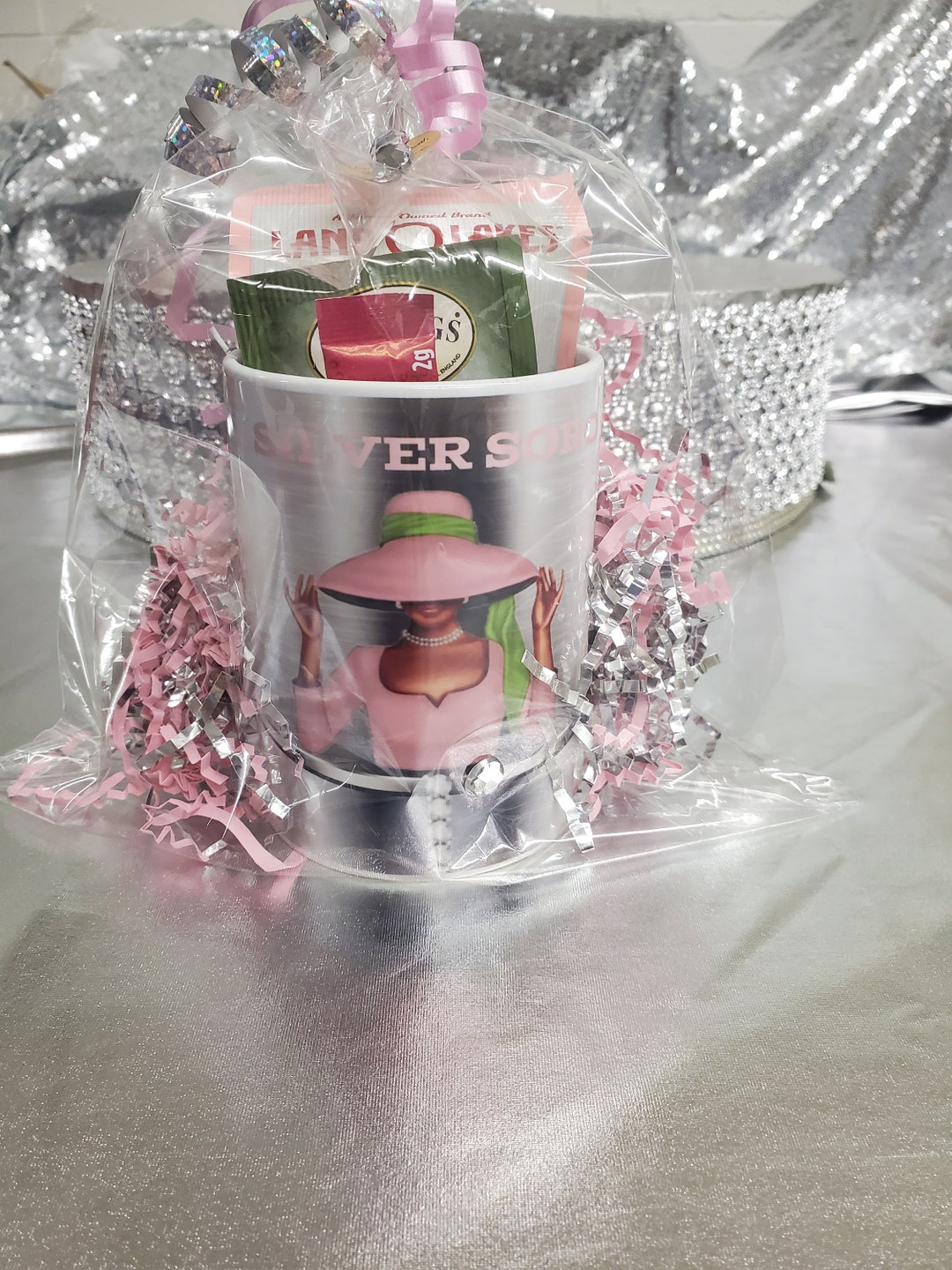 AKA Silver Star Silver 15 Oz. Cup - Etsy