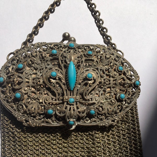 Antique Chainmail Bags - Etsy