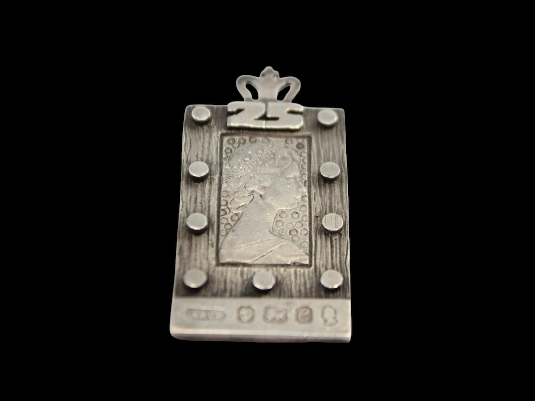 Hand Engraved Sterling Silver Ingot Made by ‘addis & Co’ for the Queen ...