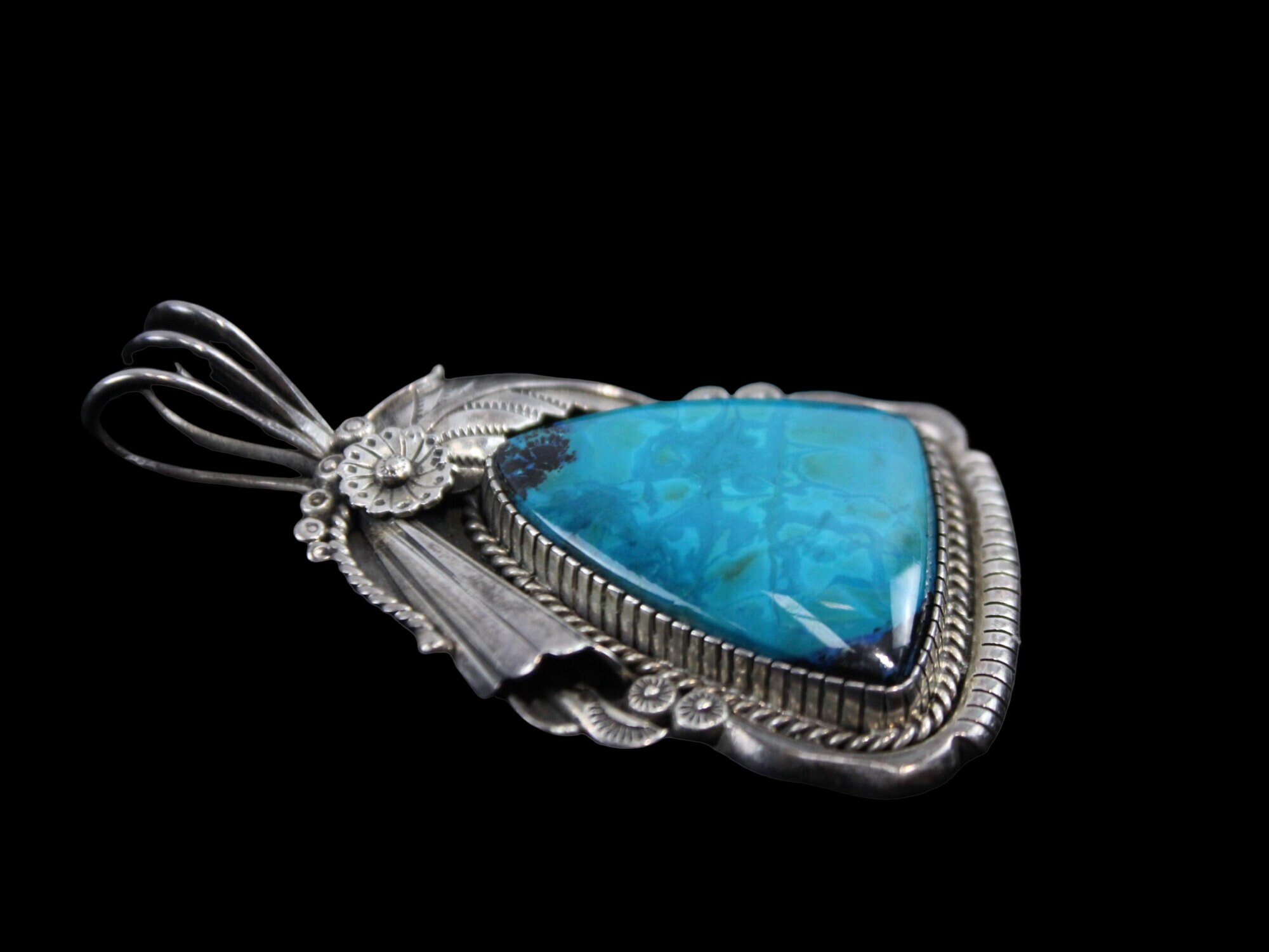 Vintage Fred Francis Large Navajo Sterling Silver and - Etsy