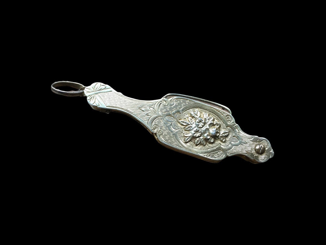 Antique Art Nouveau French Silver Gilt Lorgnettes Pendant - Etsy